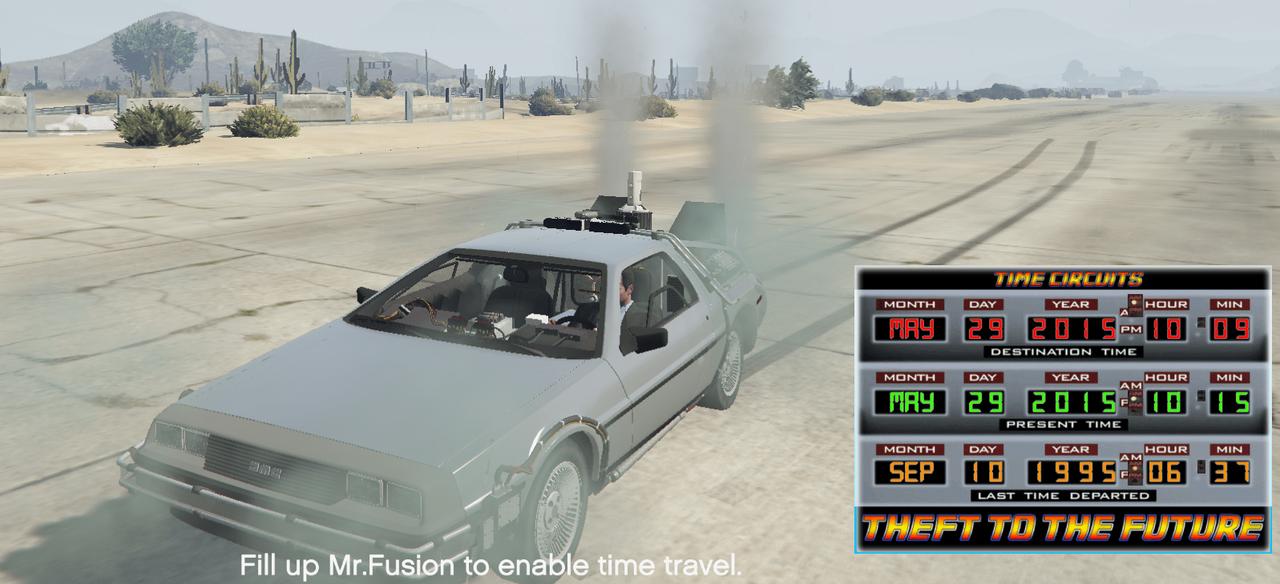 GTA V's Time Travel Mod Updated