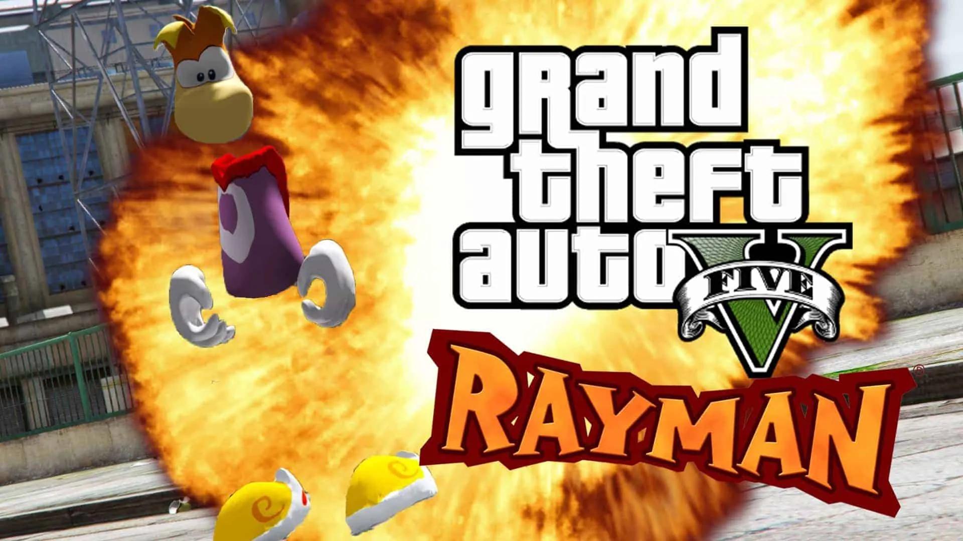 GTA V Meets Rayman, Nostalgia Happens