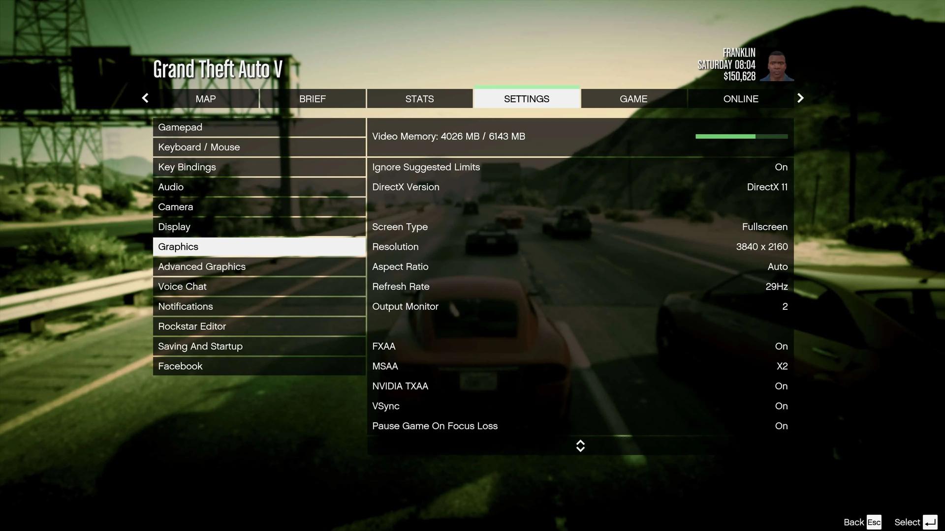 GTA V PC Graphics Options Revealed