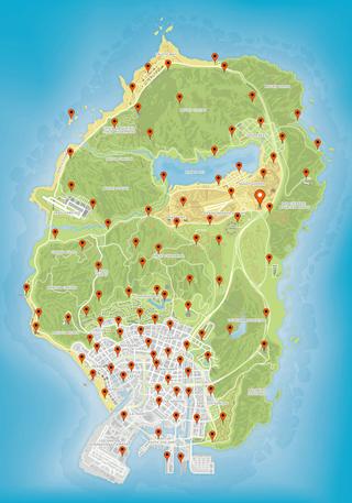 GTA Online Action Figure Collectibles Map Guide