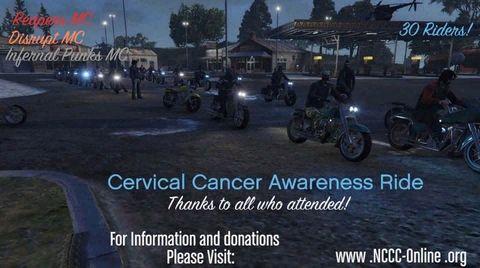 GTA Online Cervical Cancer Awareness Ride