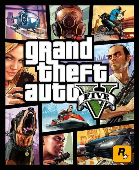 Here's the Official Cover Art for GTA V