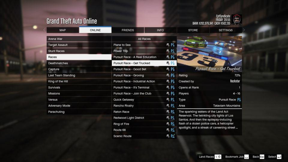How to Race in GTA Online